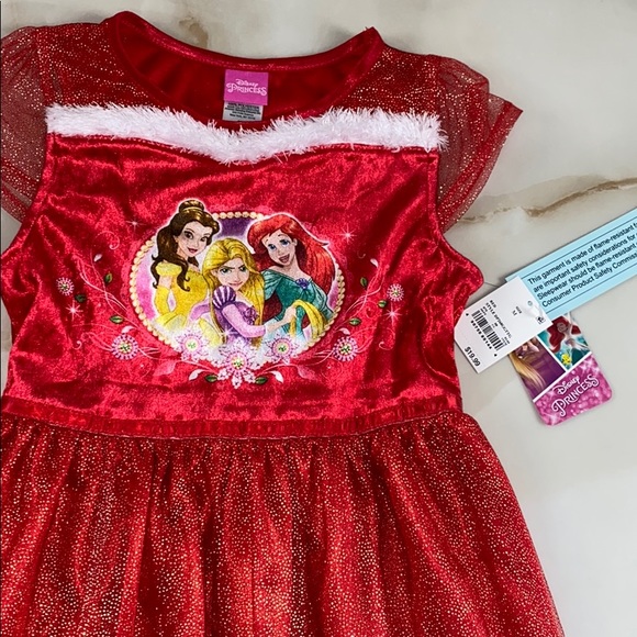 Disney | Pajamas | Red Disney Princess Gown | Poshmark